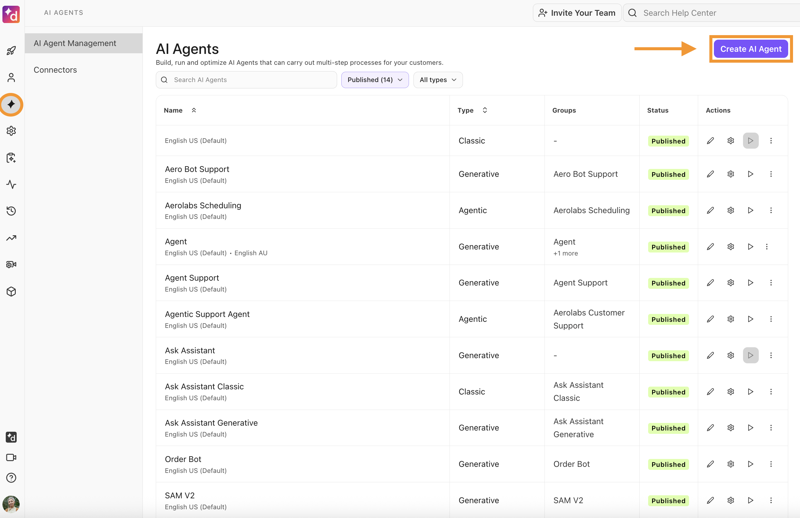 Create an Agentic AI Agent