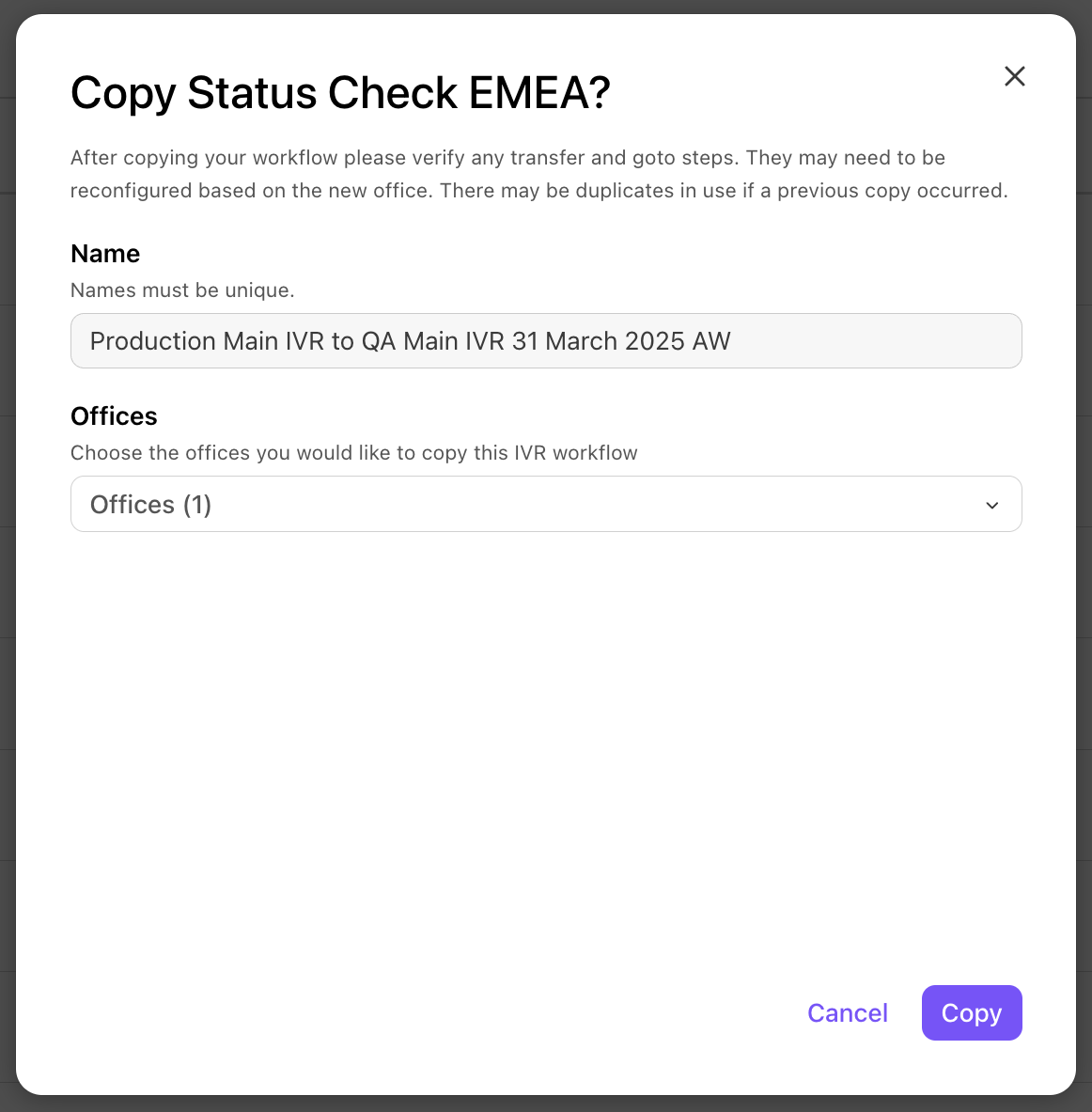 Workflow Best Practices