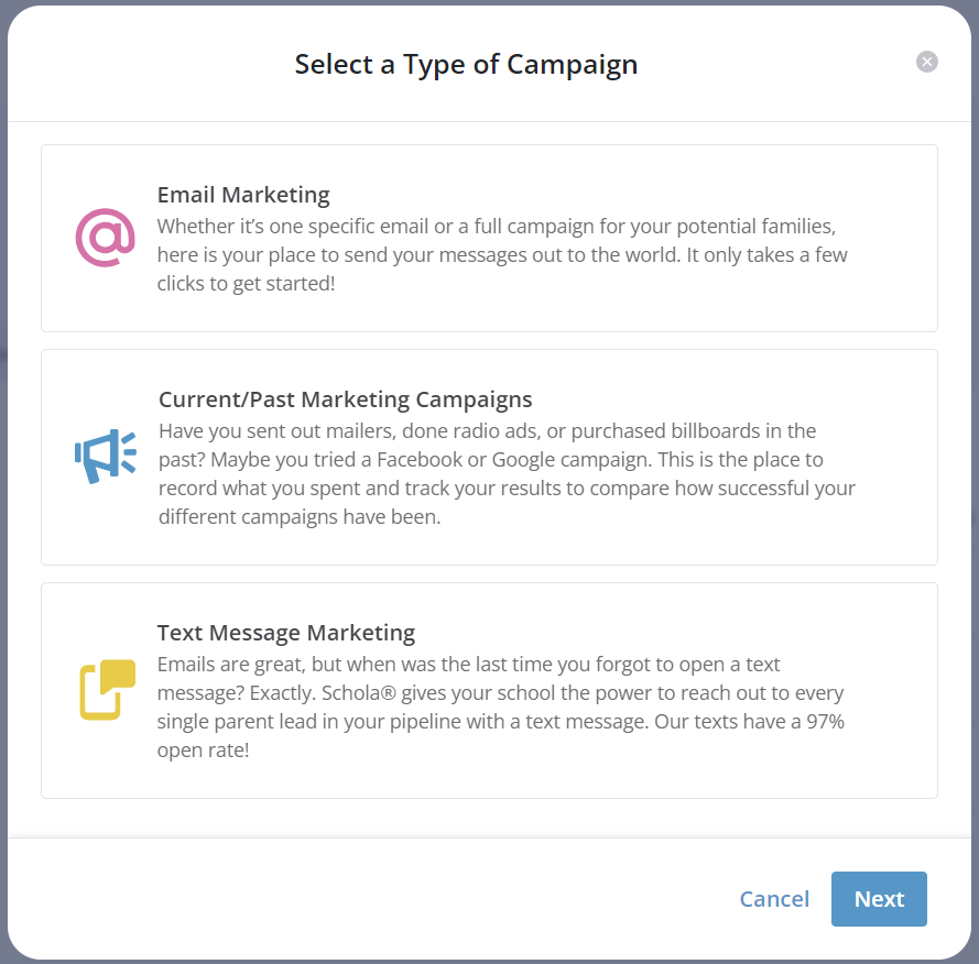 Campaigns Overview