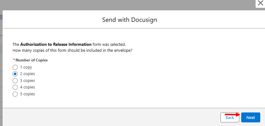 SMS Messages DocuSign