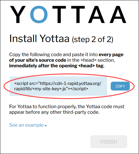 Installing or Updating Yottaa